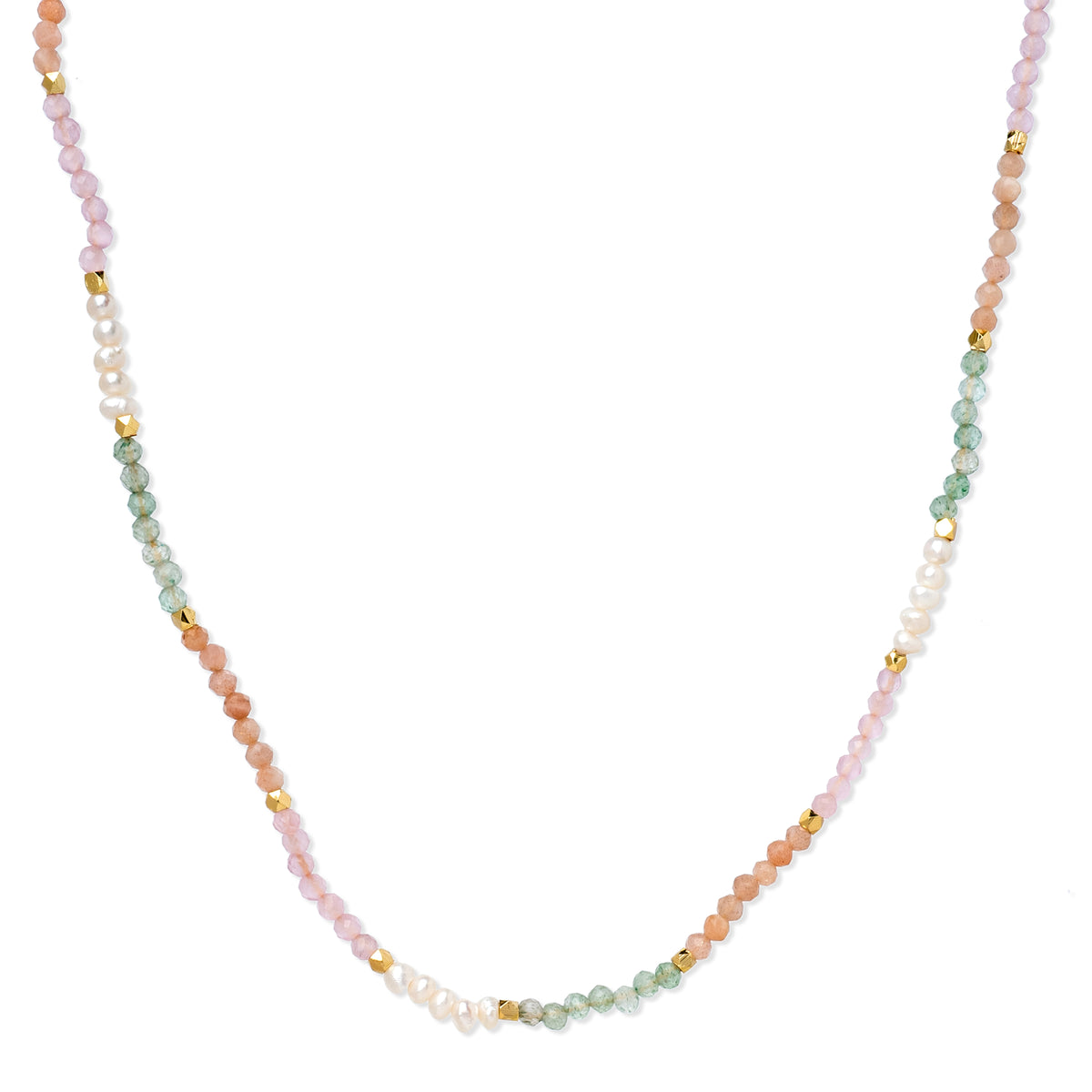 Necklace Flying Pearl with freshwater pearls – Blush Indigo Jewellery